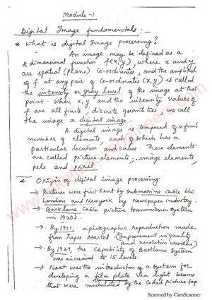 DIP Notes Module 3 - UNIT 3: IMAGE RESTORATION/DEGRADTION Structure 3 ...