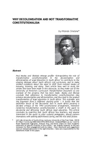 [Solved] how has the Shilubana v nwamitwa case use the Bhe case as ...