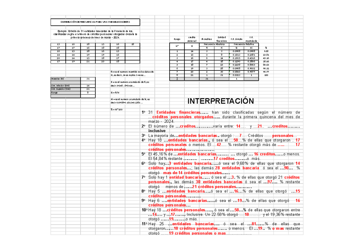 Ejercicio 1 - 15 16 18 15 16 18 17 17 16 18 18 fi Fi hi Hi % 16 15 18 ...