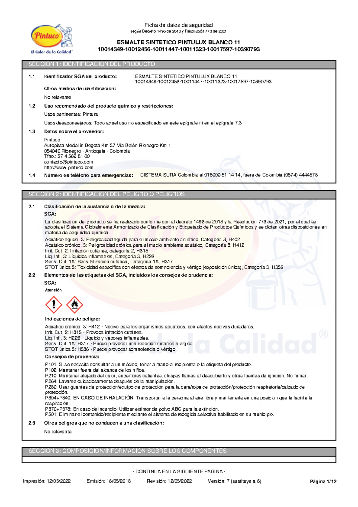 3.1. FDS-Esmalte-sintetico-pintulux-blanco - ESMALTE SINTETICO PINTULUX ...