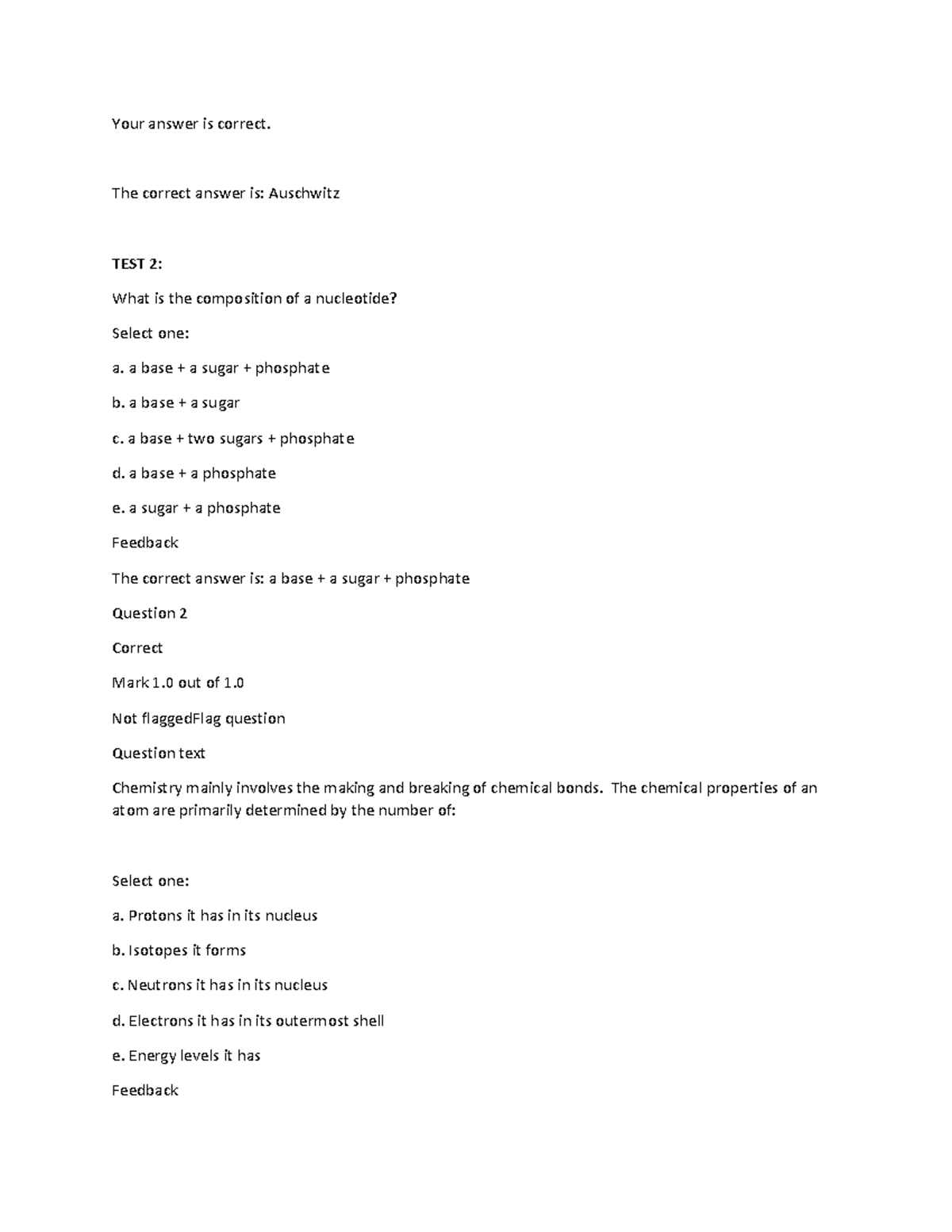 Bio Test 2 25 Multiple Choice Questions With Answers Your Answer Is bio-test-2-25-multiple-choice-questions-with-answers-your-answer-is