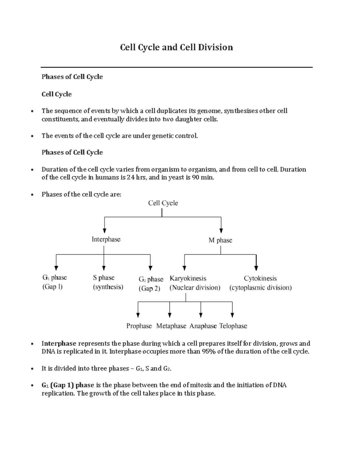 Cell Cycle And Division Cell Cycle And Cell Division Phases Of Cell cell-cycle-and-division-cell-cycle-and-cell-division-phases-of-cell