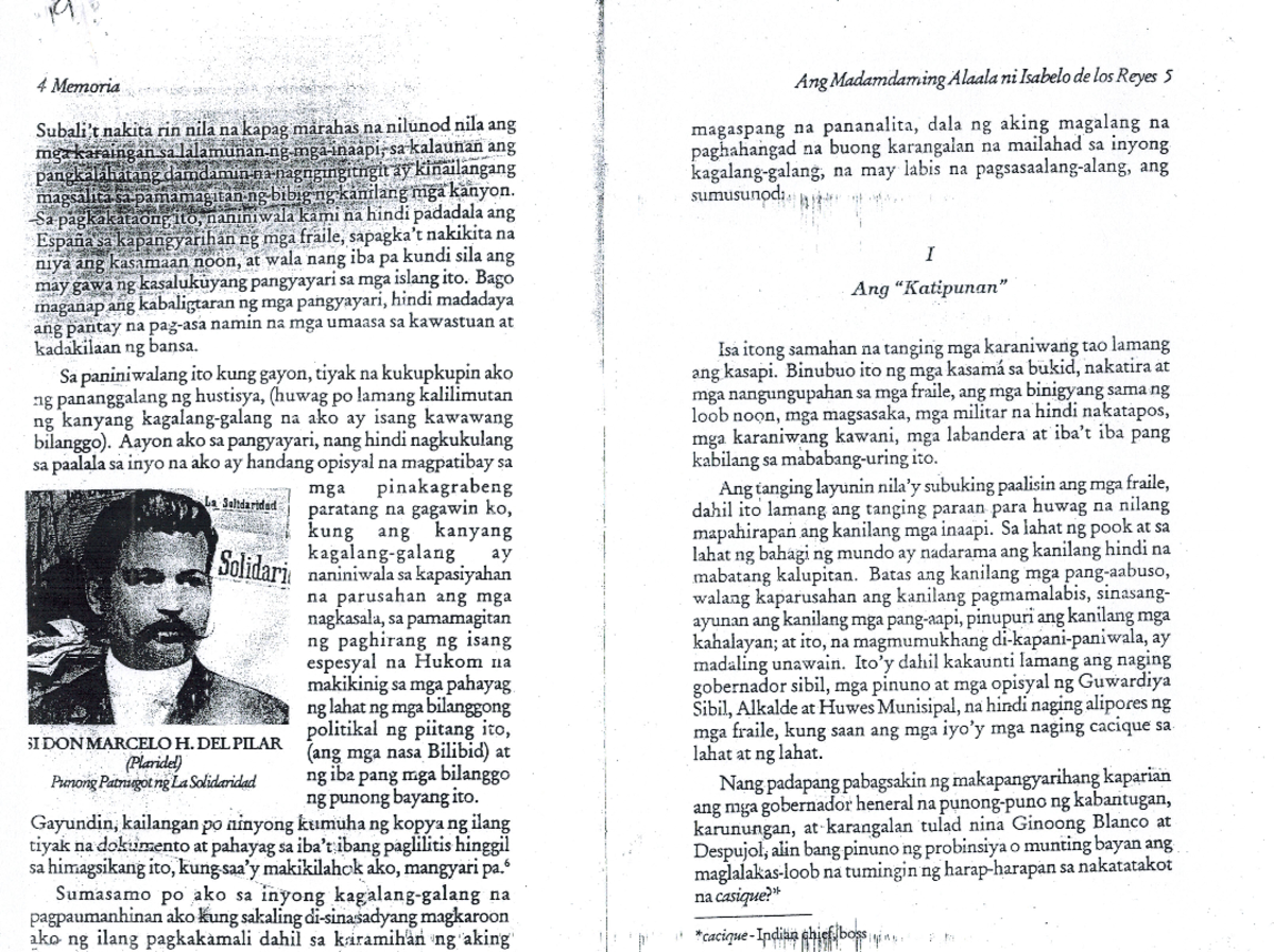 Ang Madamdaming Alaala ni Isabelo de los Reyes - Rizal's Life and Works ...