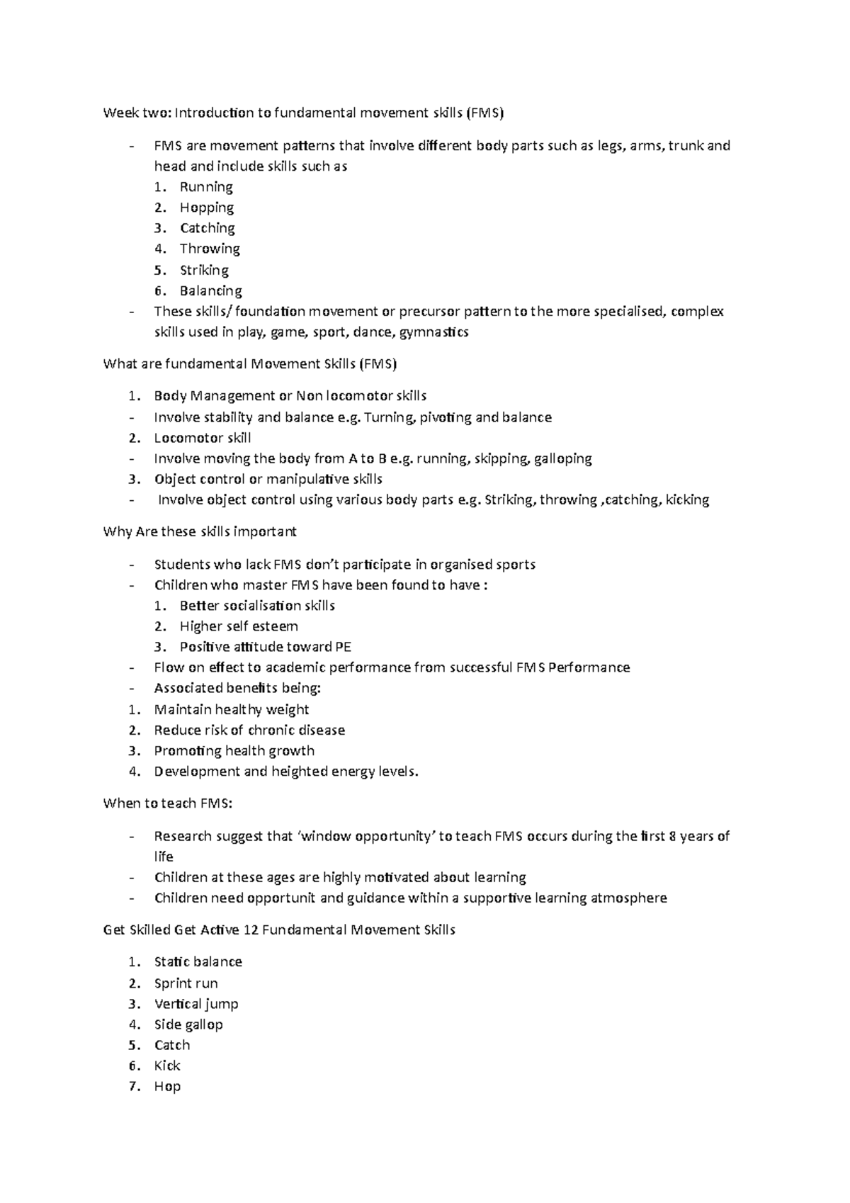 Pdhpe Wekk2 Introduction Into Fundamental Movement Skills Week Two pdhpe-wekk2-introduction-into-fundamental-movement-skills-week-two