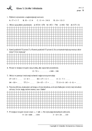 Kl5-sprawdzian-2-wasnoci-liczb-naturalnych-questions compress - Klasa 5. Własności liczb ...