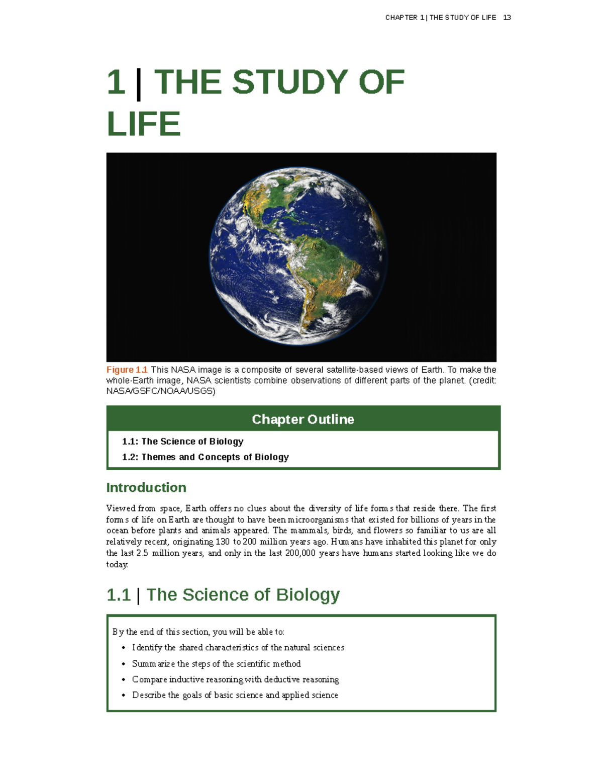 Lecture 01 (edited) - professor seto - 1 | THE STUDY OF LIFE Figure 1 ...
