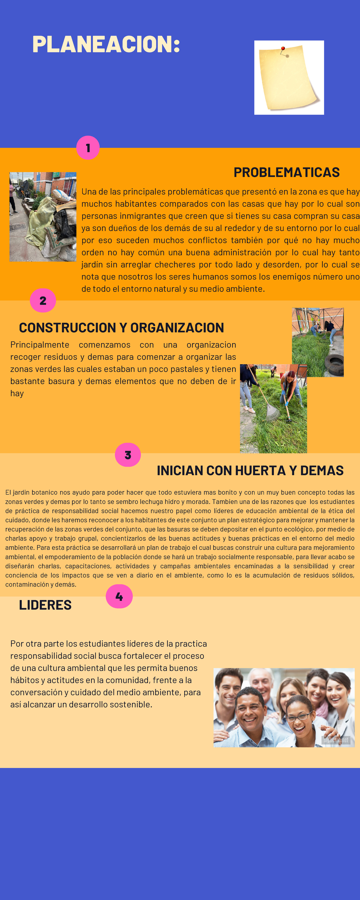 Responsabilidad - LIDERES El jardin botanico nos ayudo para poder hacer ...