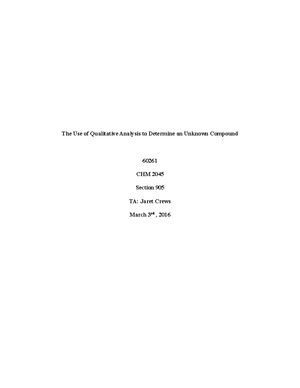 Module #1: Post Lab Questions (Fall 2021) - Part A: 1, Compare the ...