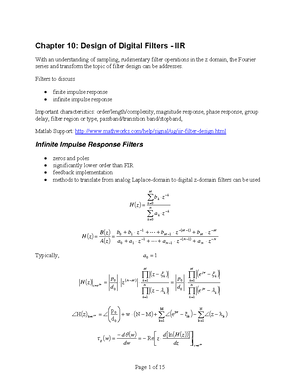 Lecture slides - ECE 6560 Multirate Signal Processing Introduction Dr ...