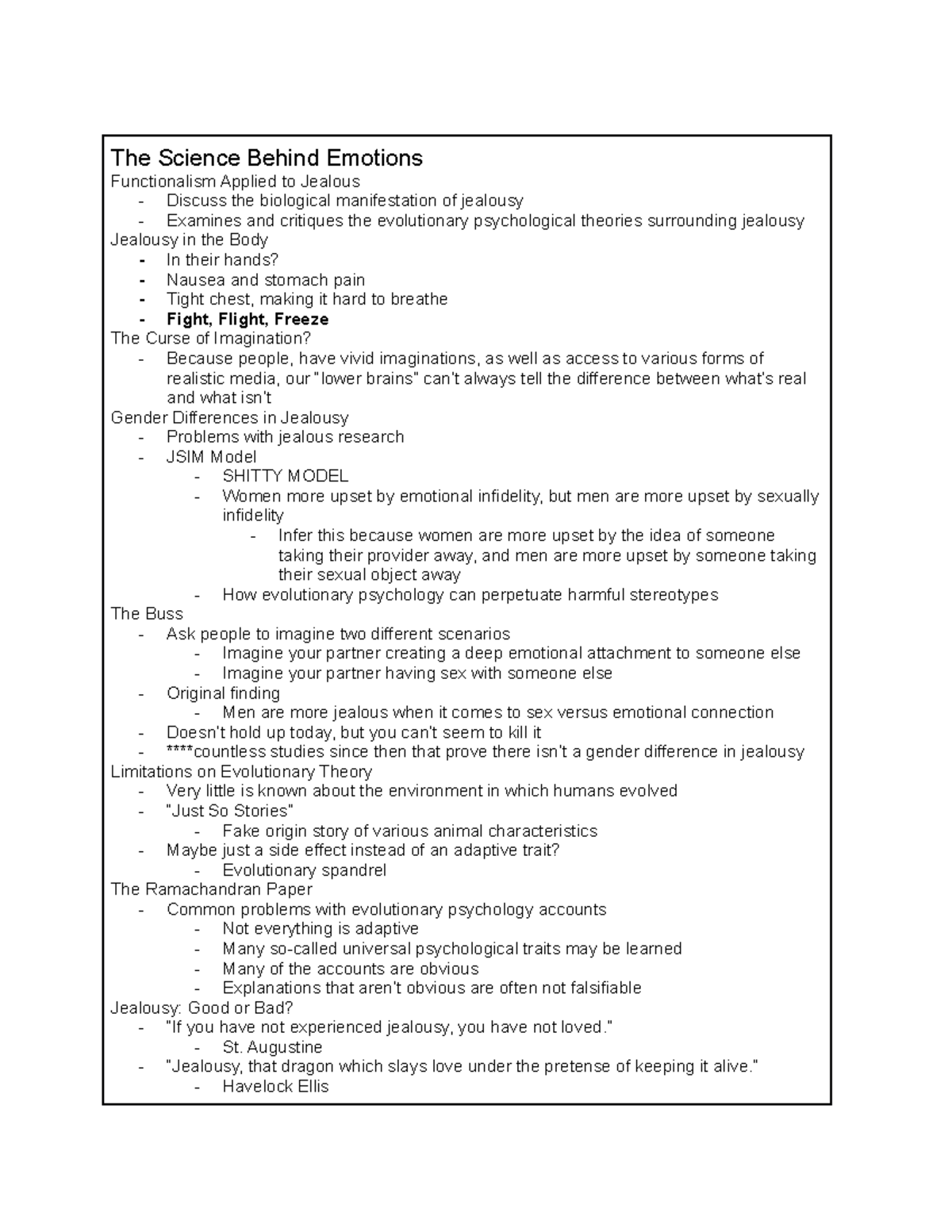 Lecture 3c The Science Behind Emotions Functionalism Applied To