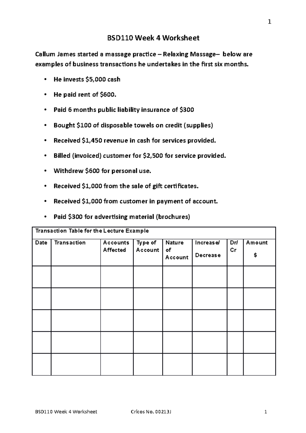 BSD110 Worksheet Lecture 4 - BSD110 Week 4 Worksheet Callum James ...