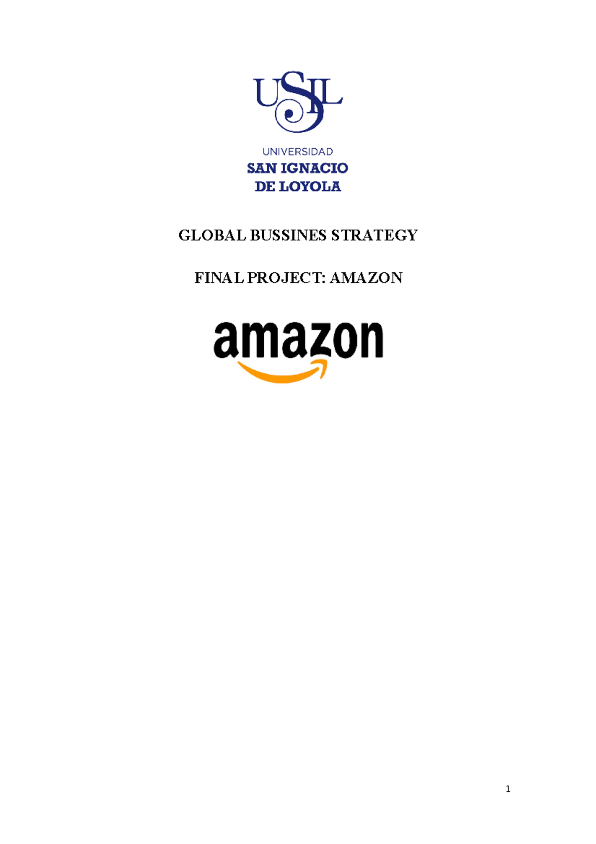 Final Project Amazon - Nota: 19 - GLOBAL BUSSINES STRATEGY FINAL ...