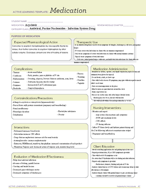 Amphotericin B - ATI template - ACTIVE LEARNING TEMPLATES THERAPEUTIC ...