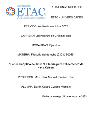 Mapa conceptual Razón natural y derecho natural - ALIAT UNIVERSIDADES ...