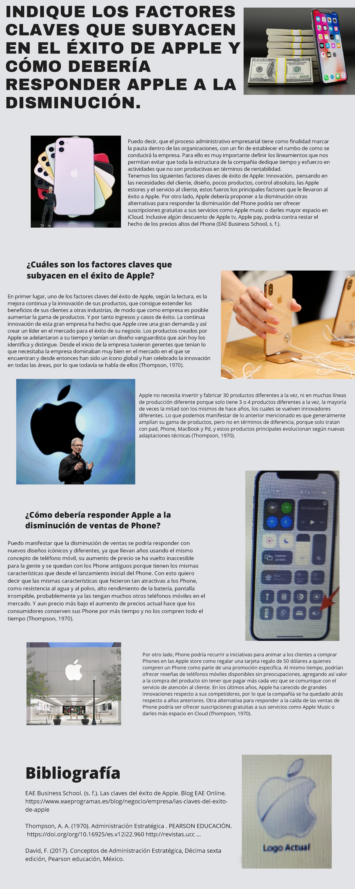 Infografía DE Dirección Estratégica. - INDIQUE LOS FACTORES CLAVES QUE ...