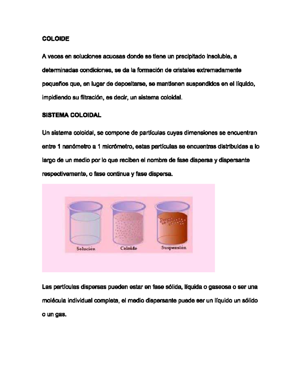 Resumen Coloides - Química de Superficies y Coloides - Studocu