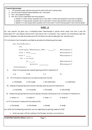 GATE EY Ecology Evolution Solved 2016 - Q. 1 – Q. 5 carry one mark each ...