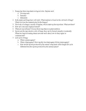 Parts & Functions of the Microscope - BSC1005L The Microscope Part ...