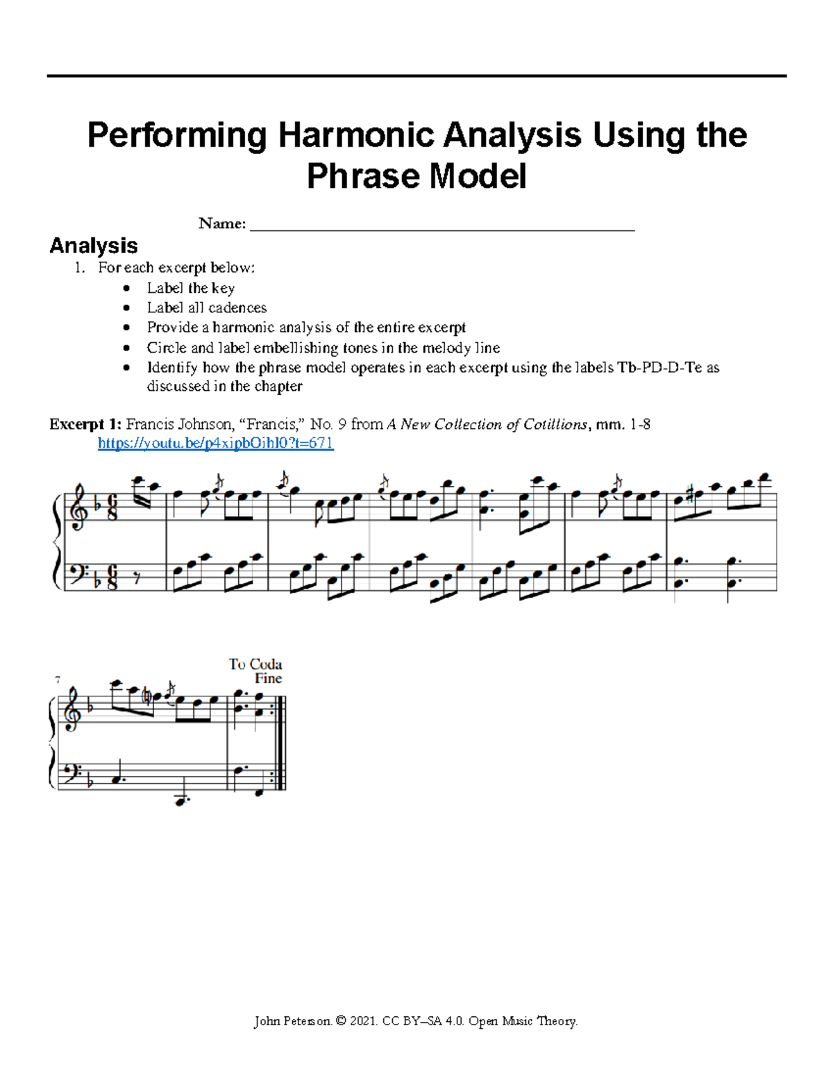 WK Performing Harmonic Analysis Using the Phrase Model - John Peterson ...