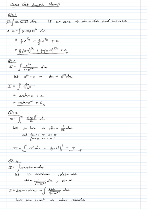 Lecture 33 Integ by Parts - Lecture 33: Integration by Parts So far we ...
