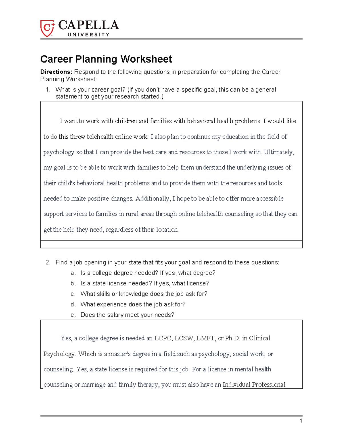 Psy3003YD u09a1 Template w-Writing Prompts.docx ff - Career Planning ...