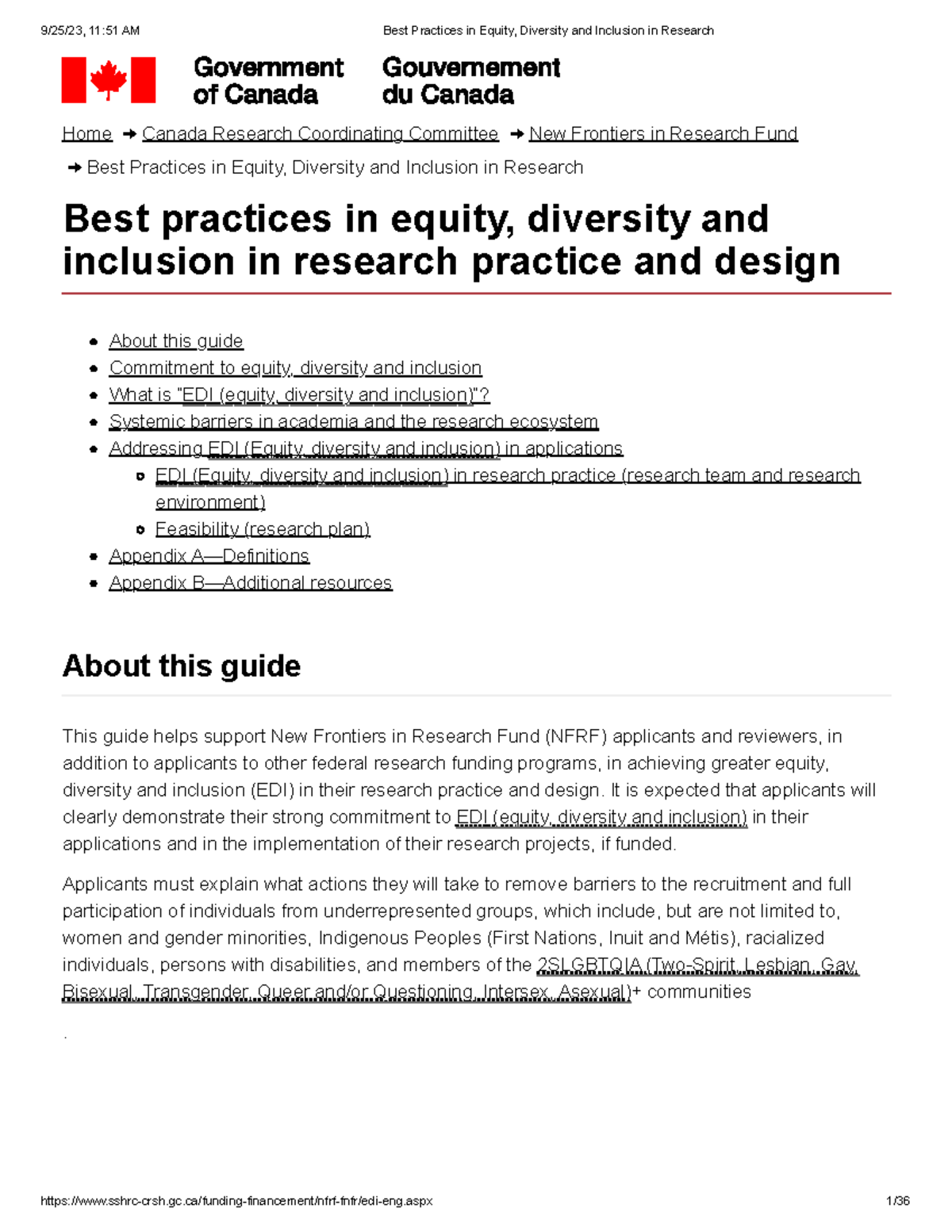 Best Practices in Equity, Diversity and Inclusion in Research - It is ...