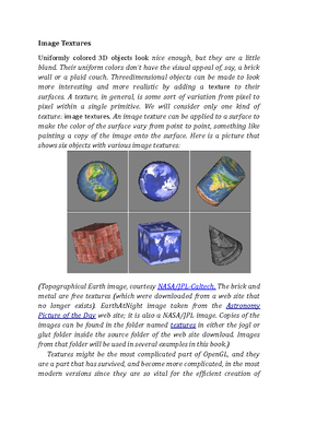 Polygonal Meshes and gl Draw Arrays - Polygonal Meshes and glDrawArrays ...