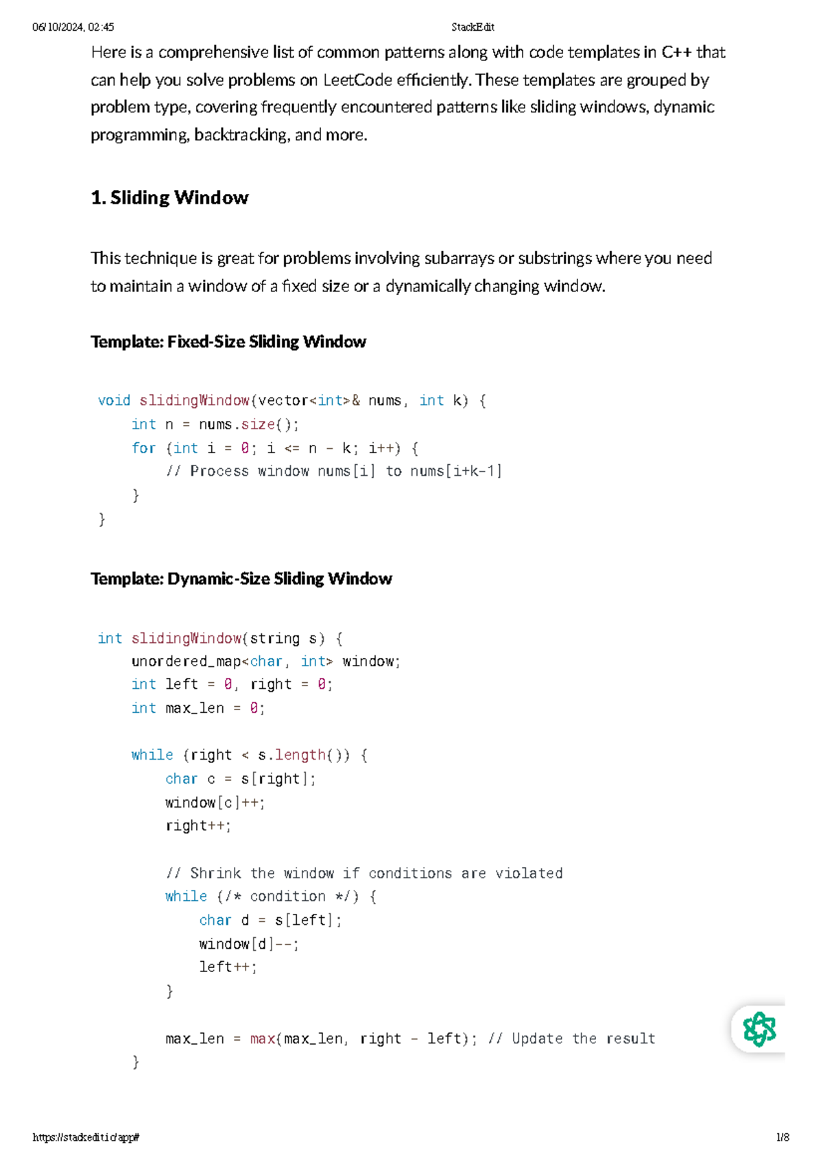 Study plan For DSA - Here is a comprehensive list of common paerns ...