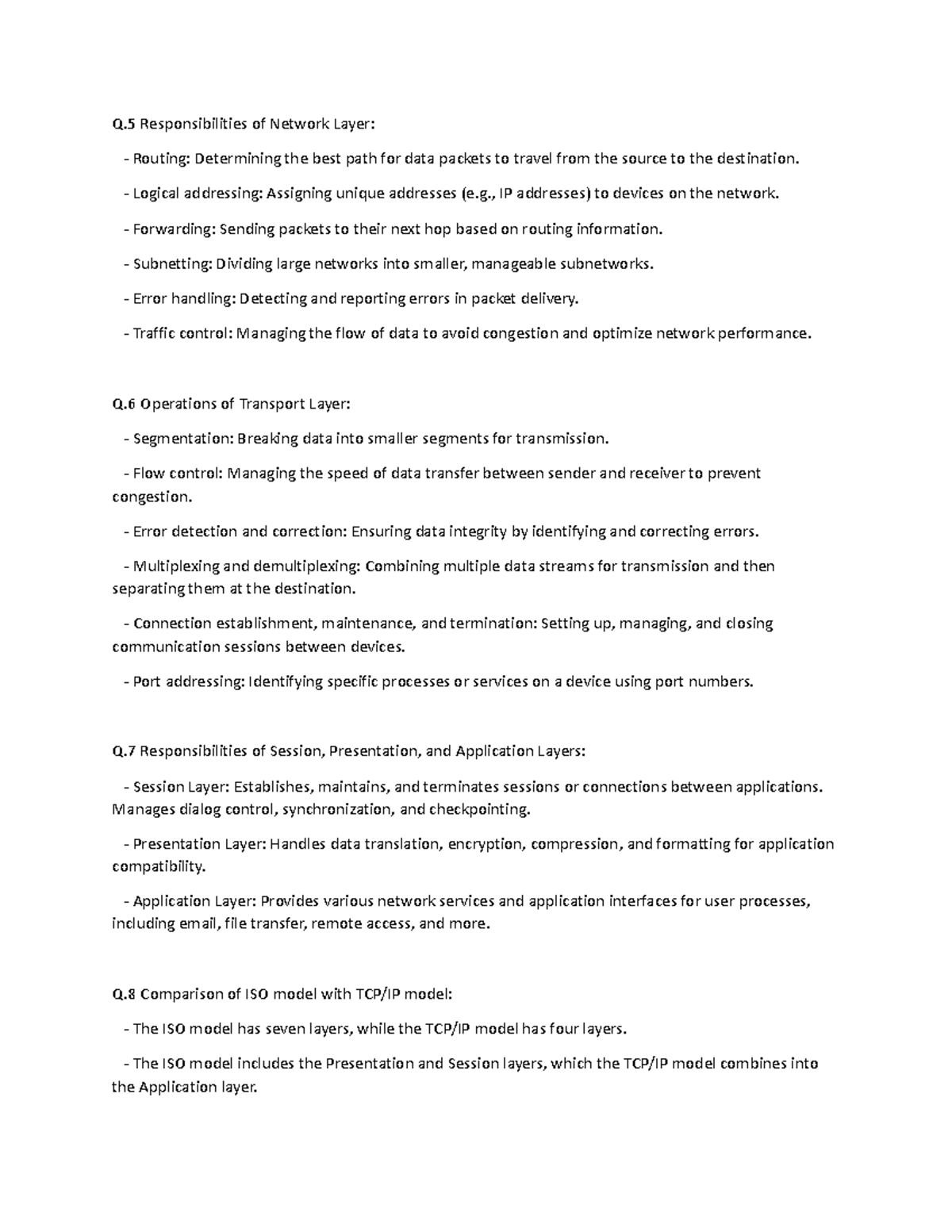 Cnip - short notes of cnip unit 1 of batu university B.tech IT 3ed year ...