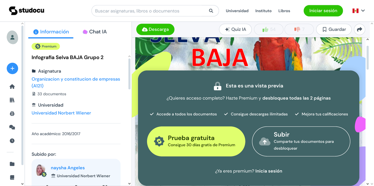 Infografia Selva BAJA Grupo 2 - La Selva Baja , región Omagua o Bosques ...