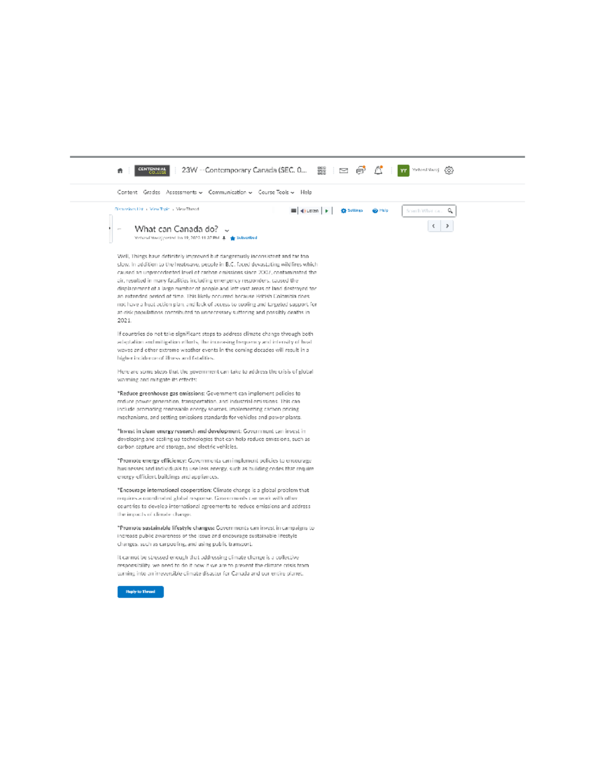 Forum 1 - GNED 105 - Studocu