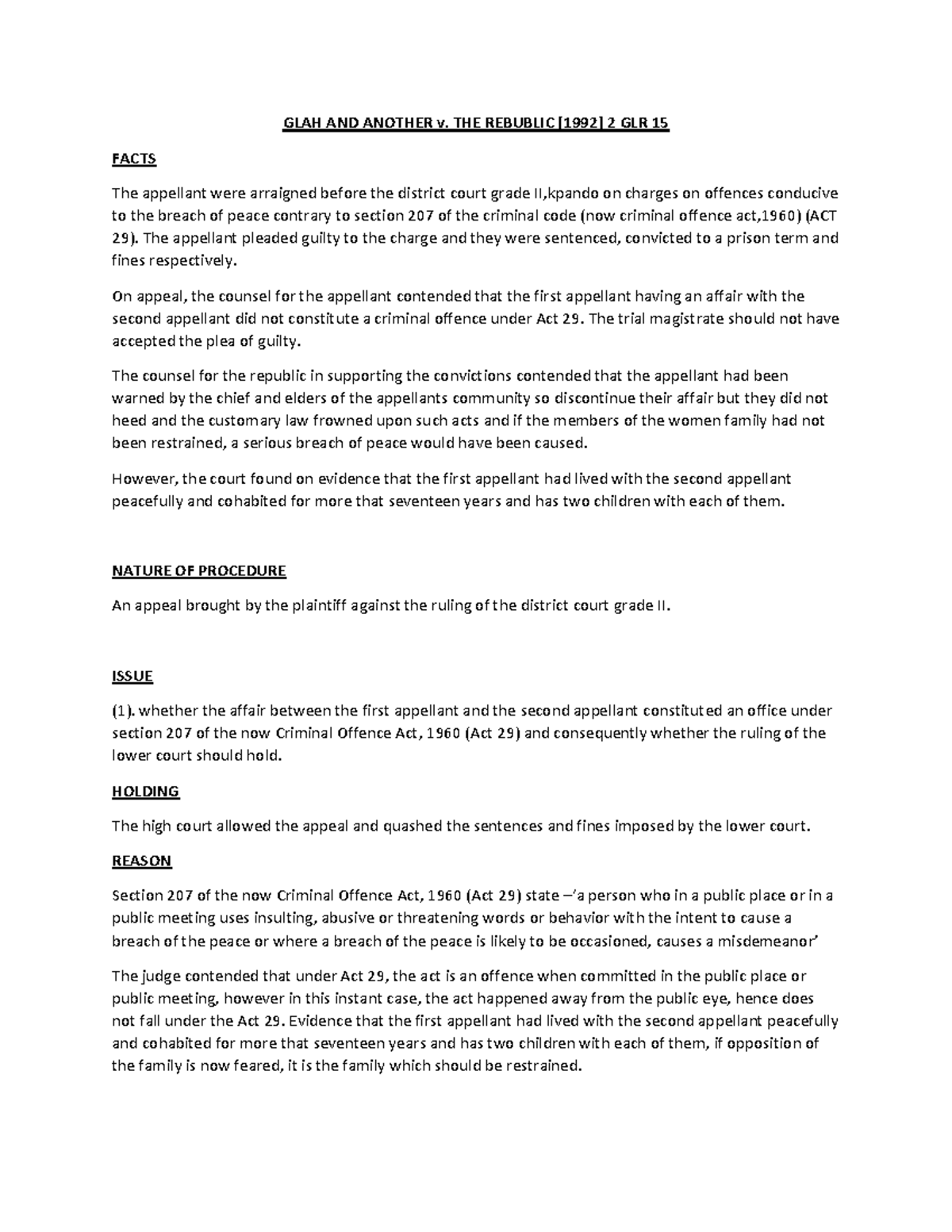 GLAH AND Another v. THE Republic docx - GLAH AND ANOTHER v. THE ...