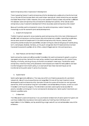 Entrepreneurship Development notes for semester - LECTURE NOTES ON ...