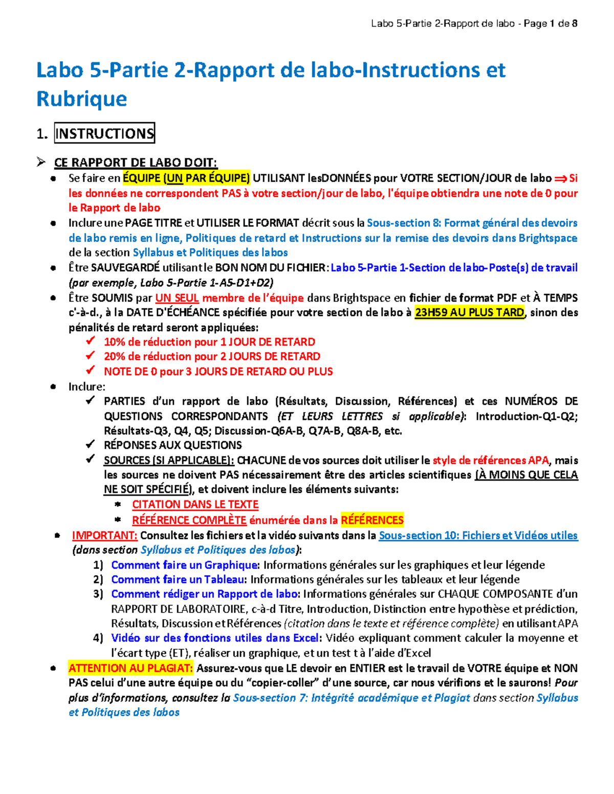 Labo 5-Partie 2-Instructions et Rubrique-2022 - Labo 5-Partie 2-Rapport ...