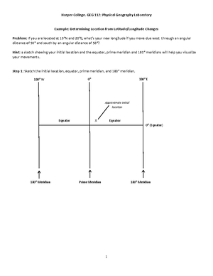 Lab 1 Arc GIS Online Finding Location DMS - Harper College. GEG 112 ...