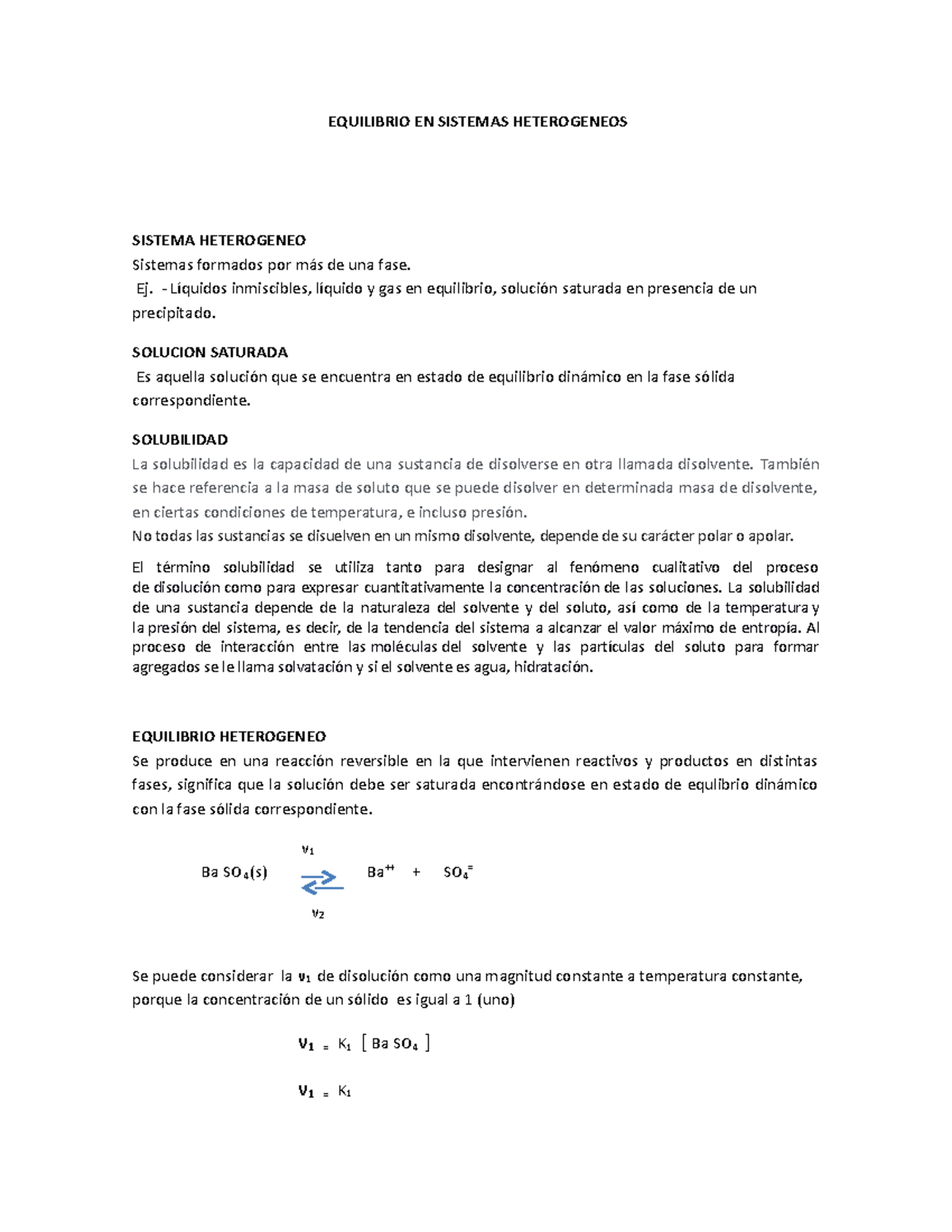 2 Curso QA II equilibrio heterogeneo - EQUILIBRIO EN SISTEMAS ...