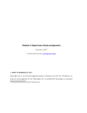 Asuman Celik Module 4 CS - Module 4: Case Study Asuman Celik ...