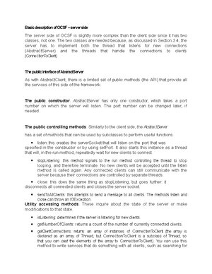 Reusable Subsystems - Framework: resusable subsystems Developing and using frameworks is an ...