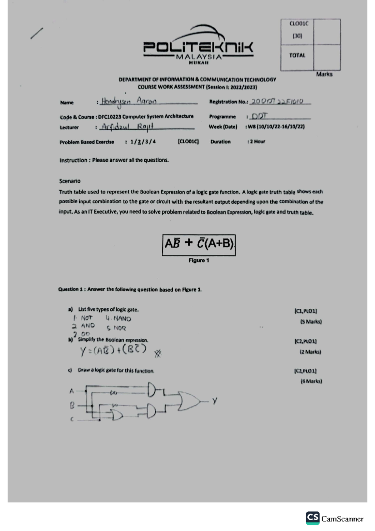 Pbe 2 Csa Second Topic Arithmetic And Logic Computer System