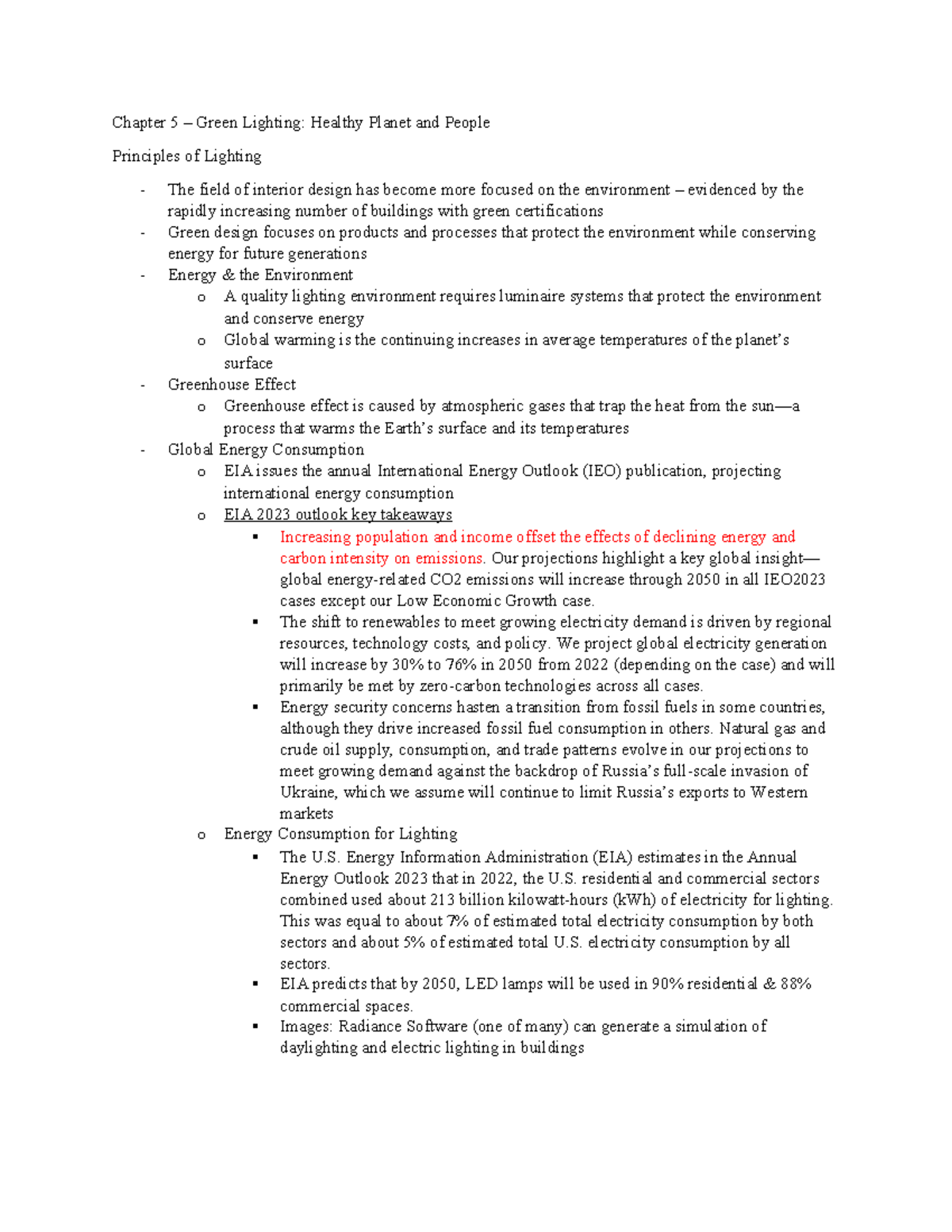 Energy, Environment, and Lighting - Chapter 5 – Green Lighting: Healthy ...