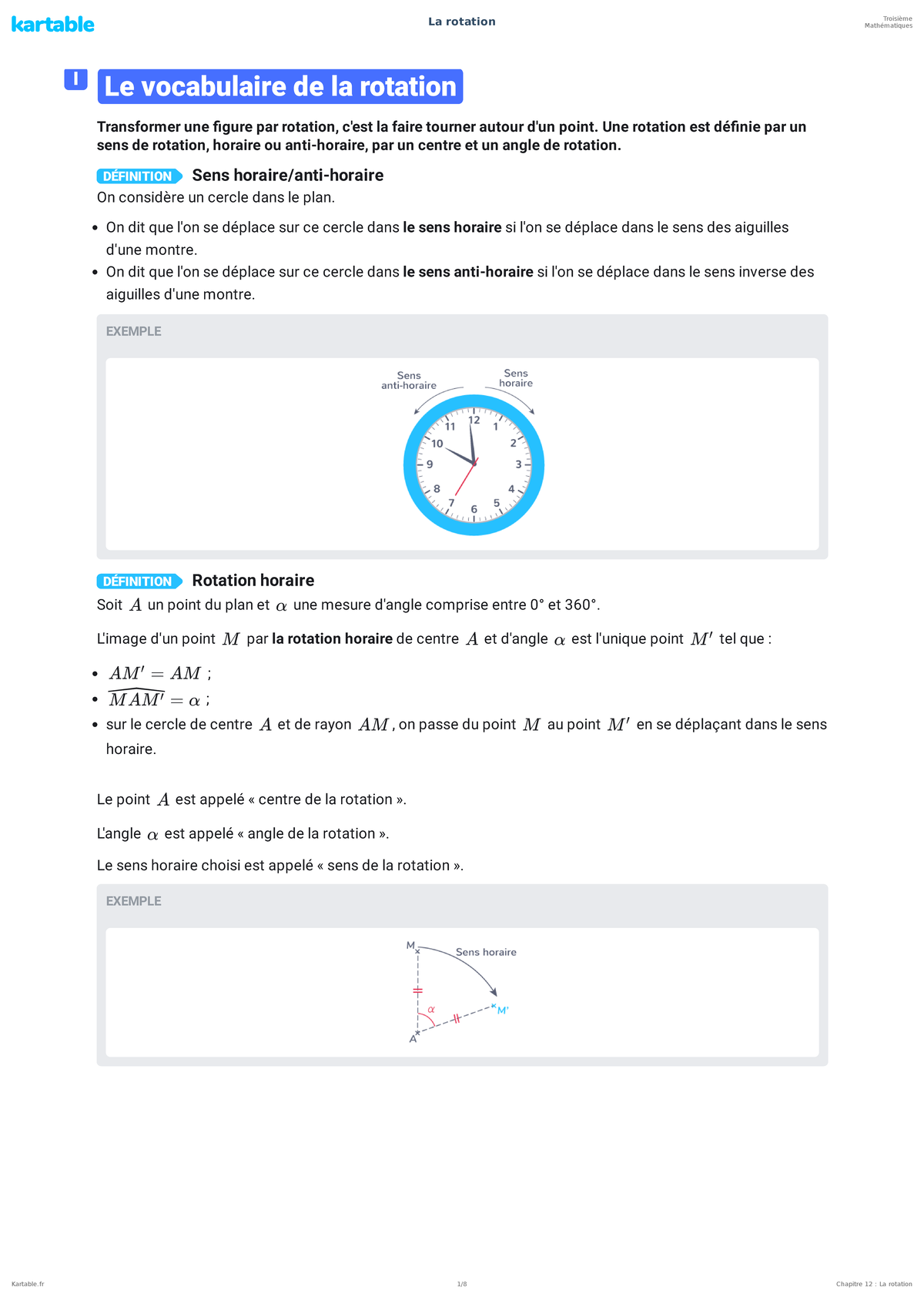 La-rotation-2 - cour sur la rotation , cour complet - La rotation ...
