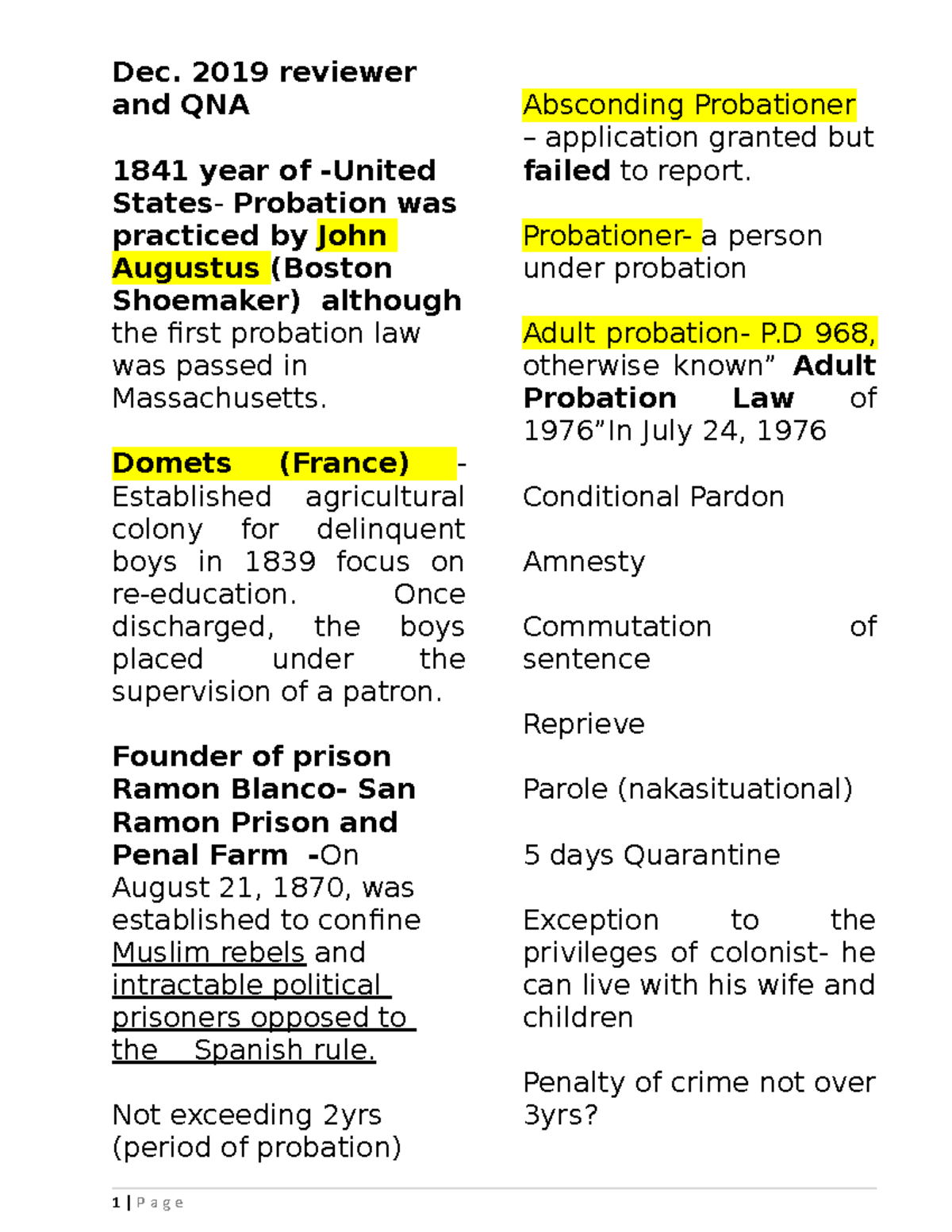 10- Correction- Compendium - Dec. 2019 reviewer and QNA 1841 year of ...