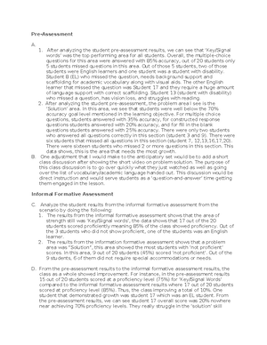 D172 - task 4 - task 4 passed - Jamee Crowe Western Governors University Dr. Pac – D February ...