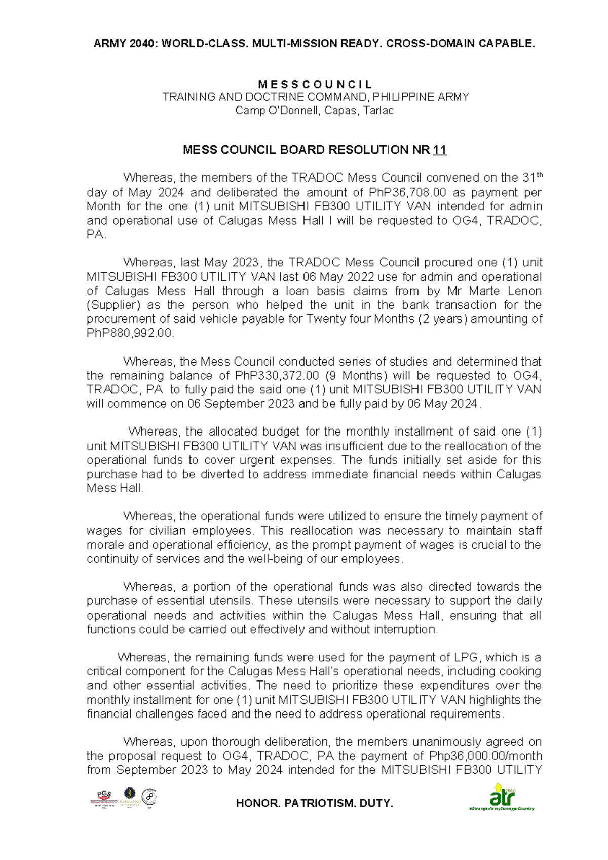 20240620 T083856953 - Tvtvt - ARMY 2040: WORLD-CLASS. MULTI-MISSION ...