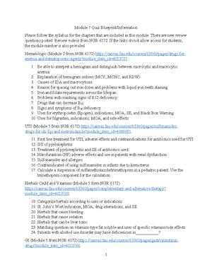 Module 10 Quiz Information MS and Pain - The Review Questions have been ...