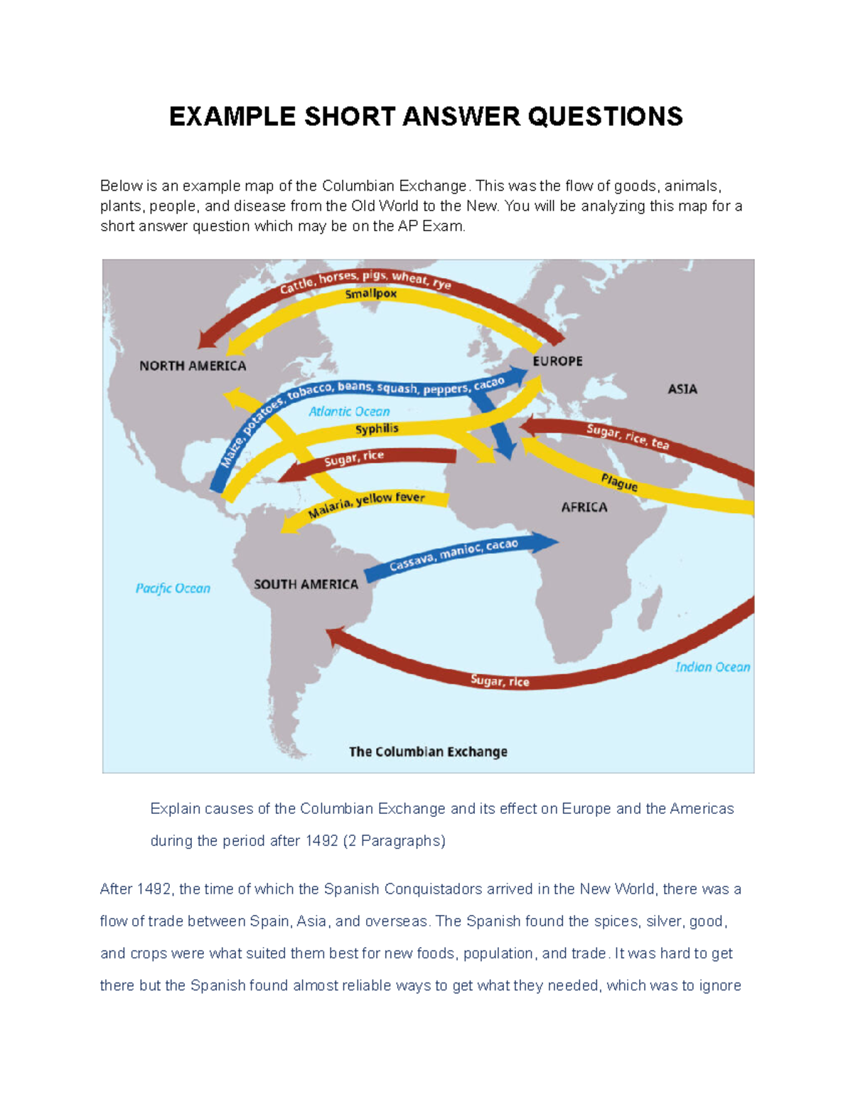 Madison Harris - Chapter 1 Practice SAQ'S - 4966998 - EXAMPLE SHORT ...