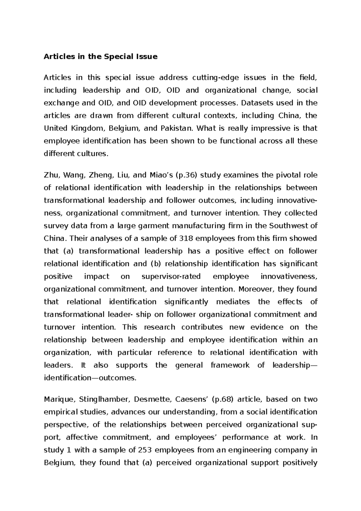 Articles in the Special Issue - Articles in the Special Issue Articles ...