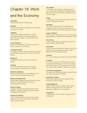 Ch 11 Key Terms - Chapter 11: Race and Ethnicity vocab - Chapter 11 ...