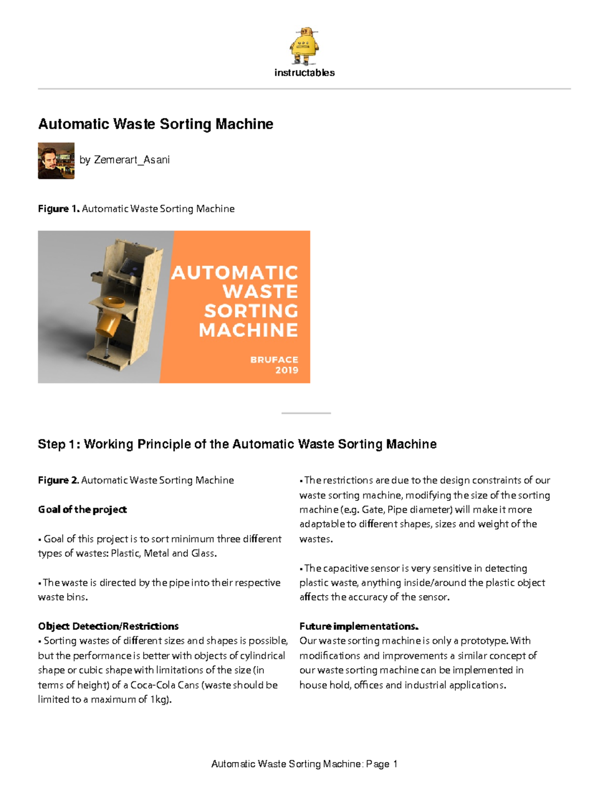 Automatic Waste Sorting Machine - instructables Automatic Waste Sorting ...