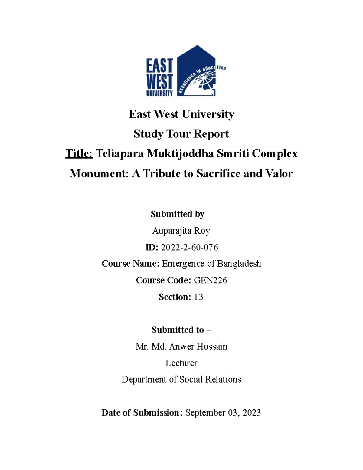 Teliapara Muktijoddha Smriti Complex Mnument(A Tribute to Sacrifice and ...